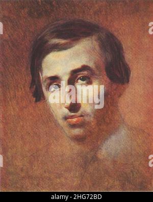 Shevchenko portret Kulisha Stock Photo - Alamy