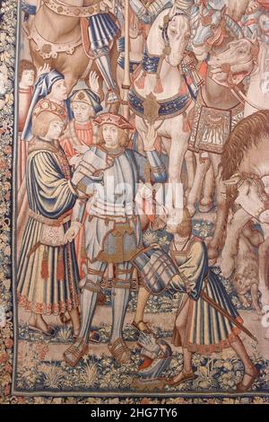 Siege of Rabbah from David and Bathsheba MNRenaissance E.Cl.1616 n01 ...