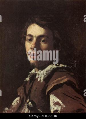 Simon Vouet self portrait in the Uffizi Stock Photo - Alamy