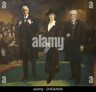 First woman MP, 1919 Stock Photo - Alamy