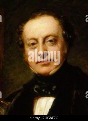 'Sir Charles Barry' by John Prescott Knight portrays the influential ...