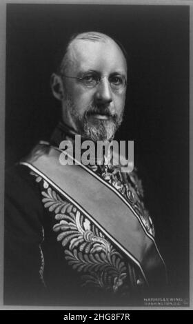 Sir Cecil Spring Rice, British Ambassador, half-length portrait, facing ...