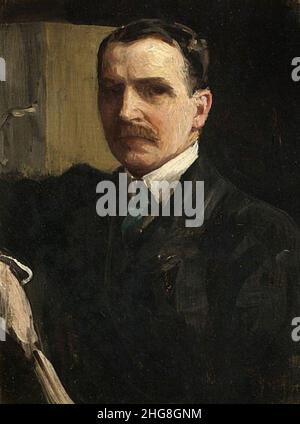 Sir James Guthrie (Self-portrait Stock Photo - Alamy