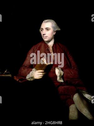 Sir Joshua Reynolds - Anthony Chamier Stock Photo - Alamy