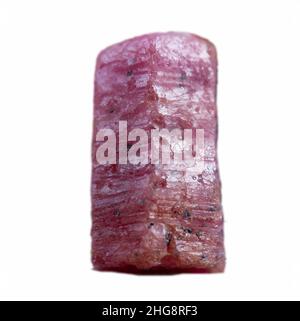 ruby mineral specimen stone rock geology gem crystal Stock Photo - Alamy