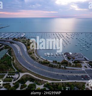 View of Shoreline Drive, in Long Beach, California Stock Photo - Alamy