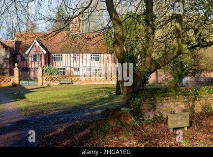 Monks Hall historic timber framed manor farmhouse, Syleham, Suffolk ...