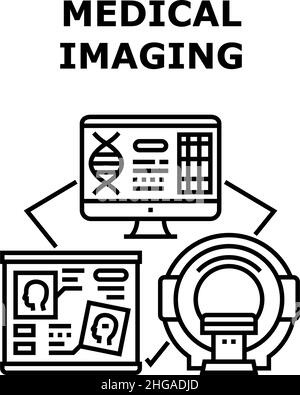 Computer imaging abstract concept vector illustration Stock Vector ...
