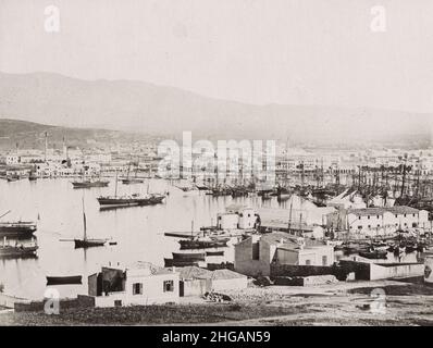 Port of Athens, Greece, early 1900s Stock Photo - Alamy