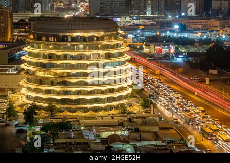 Burger Building Near Ramada Signal Doha Stock Photo - Alamy