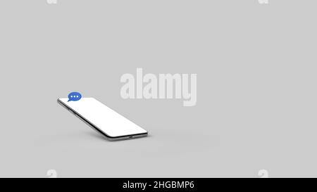 Cute cartoon for mobile smartphone with Likes notification icons ...