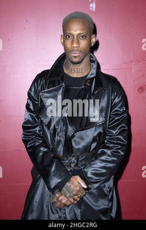 Paris, France. 19th Jan, 2022. Miguel Herran attend the AMI Front Row ...
