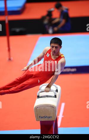 Kitakyushu Men's Apparatu Final Pommel Horse at Kitakyushu General ...