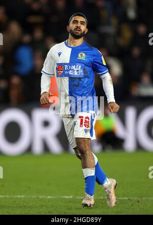 Blackburn Rovers' Dilan Markanday during the Carabao Cup, first round ...
