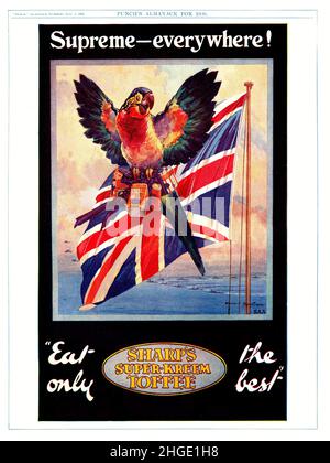 A vintage Sharps toffee advert from Punch Magazine 1929 Stock Photo - Alamy