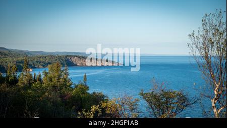 Lake Superior from Shovel Point Trail, Tettegouche State Park ...