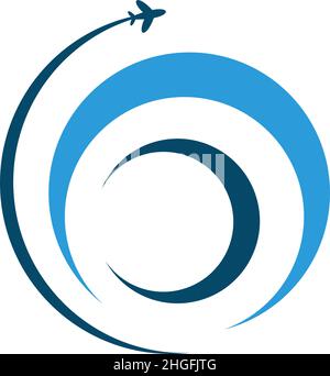 Travel company logo design vector template Stock Vector Image & Art - Alamy