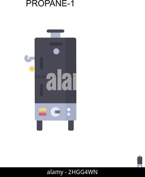 hydrogen tank icon on white Stock Vector Image & Art - Alamy