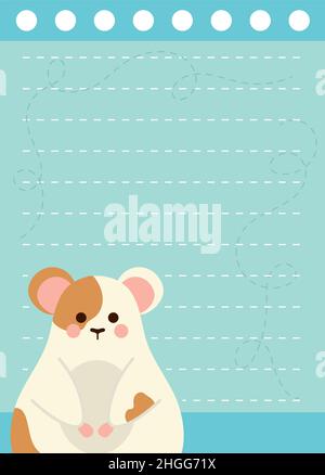 note memo with hamster Stock Vector Image & Art - Alamy
