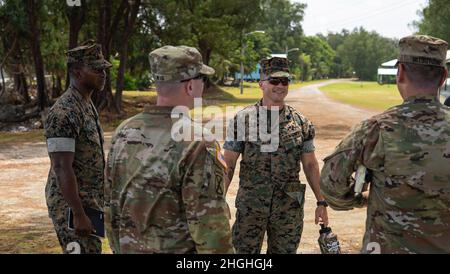U.S. Marine Corps GySgt Adam Zurn, Combat Engineer Chief for Task Force ...