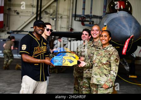 Staff Sgt. Azby Rockowitz, 80th Aircraft Maintenance Unit weapons load ...