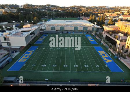 The practice fields at the Wasserman Football Center on the UCLA campus ...