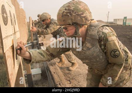 During the first days on the Orchard Combat Training Center, weapons ...