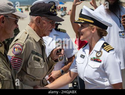 CORONADO, Calif. (Aug. 15, 2021) U.S. Army paratrooper and D-Day ...
