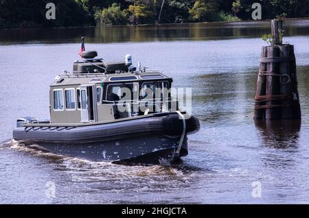 NAVSCIATTS instructors and international students, with the Patrol ...