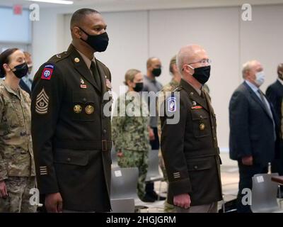 20 AUG DHA Reflagging & Repatching Ceremony #6 Stock Photo - Alamy