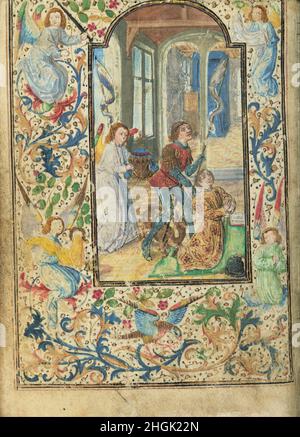 Charles the Bold Presented by Saint George. Lieven van Lathem (Flemish ...