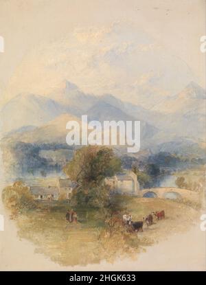 Thomas Creswick - View from Mr. Southey's House, Keswick Stock Photo ...