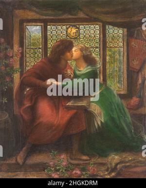 Dante Gabriel Rossetti - Paolo and Francesca da Rimini Stock Photo - Alamy