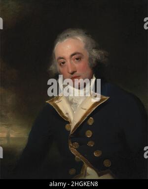 *Admiral John Markham* by Sir Thomas Lawrence is a portrait of the ...