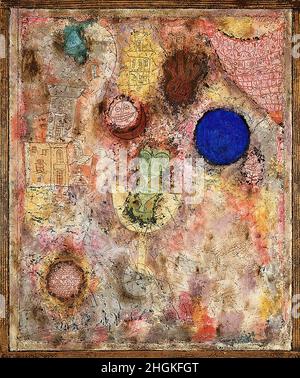 Paul Klee – The Magic Garden, 1926 – landscape painting Stock Photo - Alamy