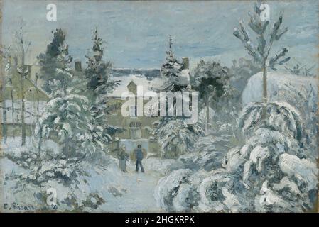 Piette's House At Montfoucault, 1874. The artist Ludovic Piette's ...