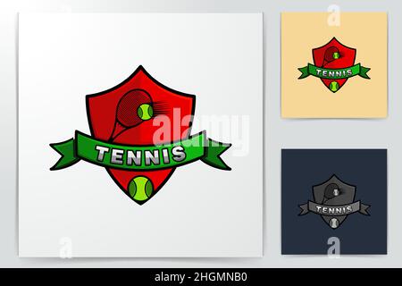 racket tennis logo Ideas. Inspiration logo design. Template Vector ...