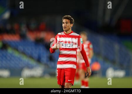 Getafe, Spain. 20th Jan, 2022. Mathias Olivera (Getafe) Football/Soccer : Spanish "La Liga ...