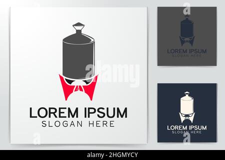 boiler logo Designs Inspiration Isolated on White Background Stock ...