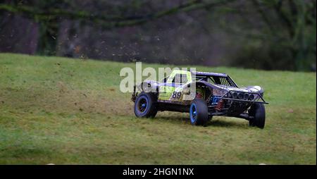 Radio Controlled Car In Action Stock Photo - Alamy