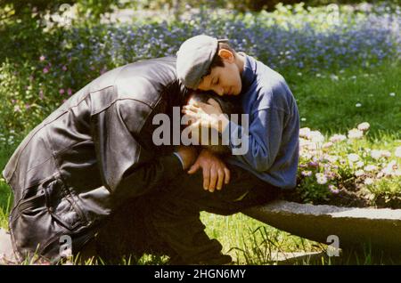 Romanian actor Tedy Necula during the filming of the movie "Noro" (2002 ...