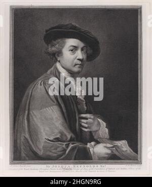 Sir Joshua Reynolds by John Keyse Sherwin Stock Photo - Alamy