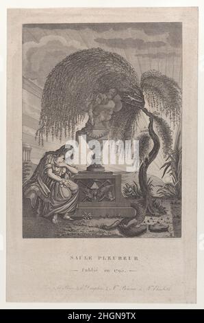 The Weeping Willow with hidden silhouettes of the Royal family 1938 by ...