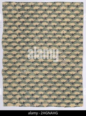 Sheet with overall curved abstract pattern 1939 by Anonymous Stock ...