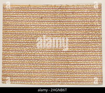 Sheet with overall pattern of squiggly lines 1940 by Anonymous Stock ...