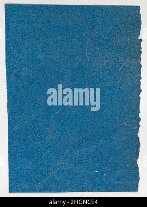 Blue paste paper 18th century Anonymous. Blue paste paper. Anonymous ...