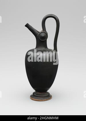 Clay jug with a narrow neck liquid for water or wine, isolated on white ...