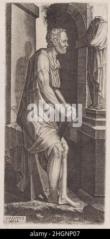 St. Peter, from "Christ, the Twelve Apostles and St. Paul" 1949 by ...