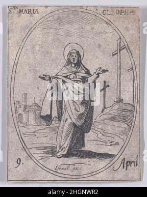 Ste. Marie Cleophee (St. Mary Cleophas), April 9th, from "Les Images De ...