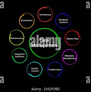 Diagram of Master Data Management Stock Photo - Alamy